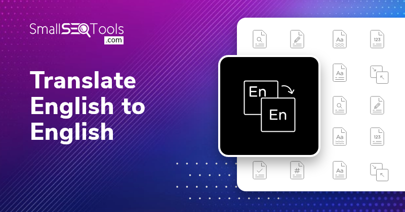 Translate English to English - British English and American English